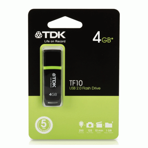 Flash Drive 4GB USB TDK TF10, T78931 - NIMBUS Computers