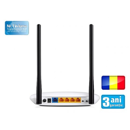Router fără fir TP-Link TL-WR841N(RO), 300Mbps, 2 antene - NIMBUS Computers